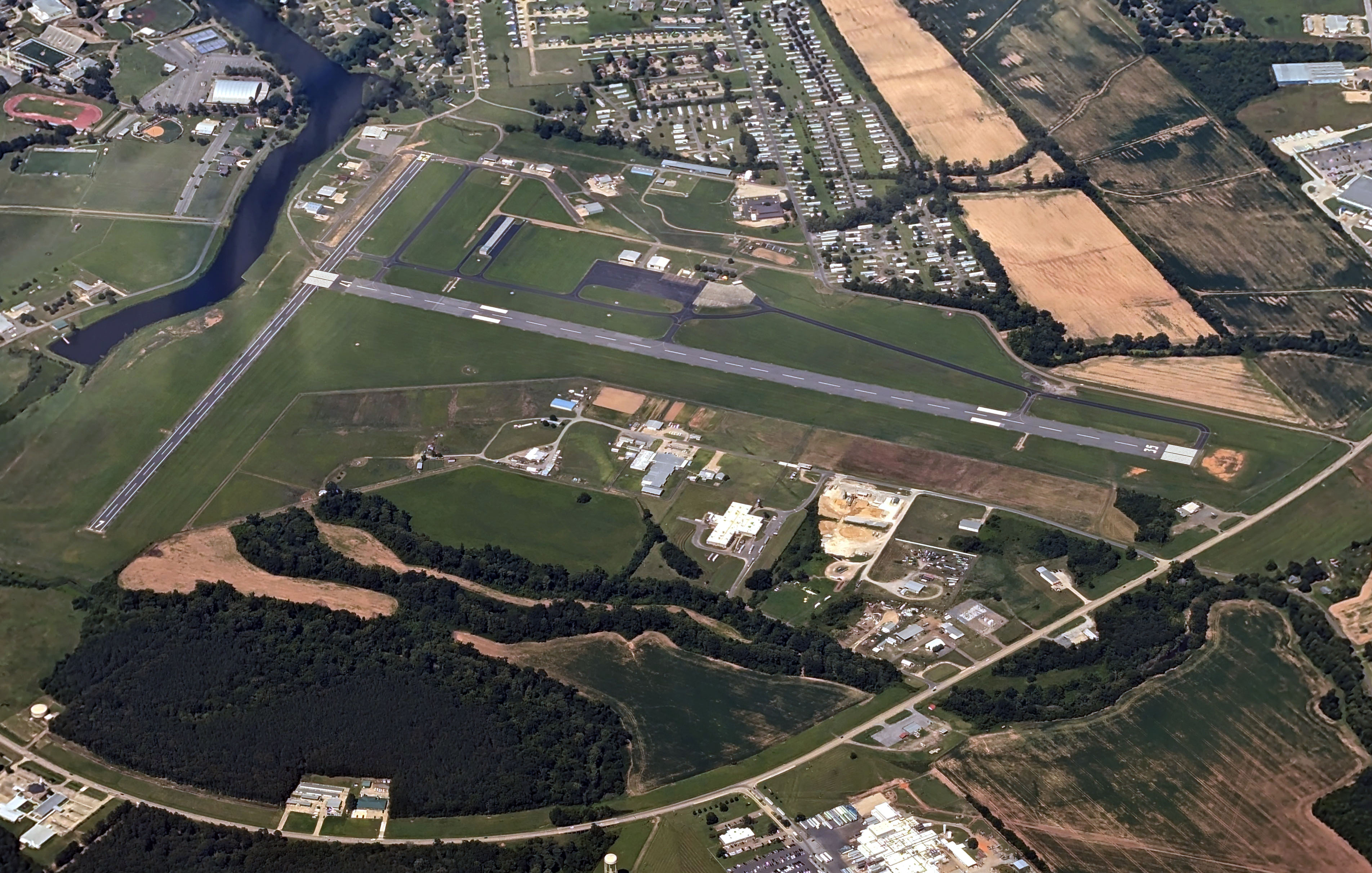 Natchitoches Regional Airport KIER from air | SkyVector